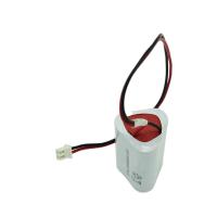 China Emergency Lighting NiCd Battery 3.6V Expected Life 5 Years AA900mAh for sale