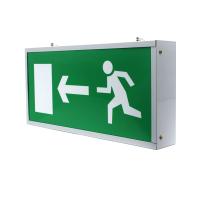 China Plastic Right Non - Illuminated Emergency Exit Sign 3W 6500K for sale