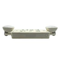 China Green LED Emergency Exit Sign Battery Double Sided AC85 - 265V 50/60H for sale