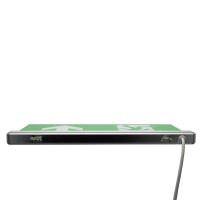 China Green LED Emergency Exit Sign Battery Double Sided AC85 - 265V 50/60H for sale