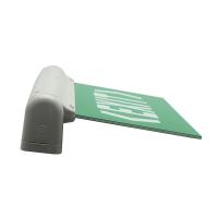 China 300Lm Emergency Exit Sign Light With 2 Adjustable Head Mounting Plate for sale