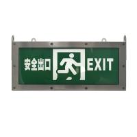 China Stainless Right Non Illuminated Emergency LED Exit Light 3 Watt 6500K for sale