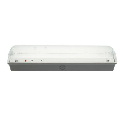 China AC85V 5 W Lithium Ion Battery Emergency Light 500Lm 6500k LED Bulkhead for sale