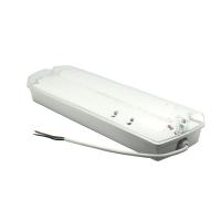 China AC85V 5 W Lithium Ion Battery Emergency Light 500Lm 6500k LED Bulkhead for sale