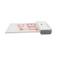 China Indoor R Lithium Ion Battery Emergency Light LED Exit White 3W  300lm for sale