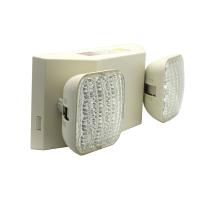 China Plastic Right Non Illuminated LED Emergency Twin Spot Light 6W 6500K for sale