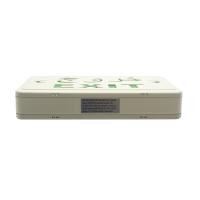 China 600Lm Emergency Exit Sign Light With 2 Adjustable Head Mounting Plate for sale