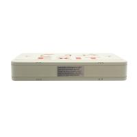 China ABS PC Red LED Emergency Exit Sign Light AC220V 50Hz With Lithium Battery for sale