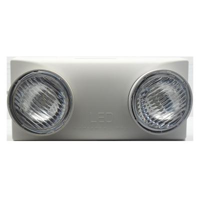 China Lithium Ion Battery Led Twin Spot Emergency Lights 6500K 3 Hours for sale