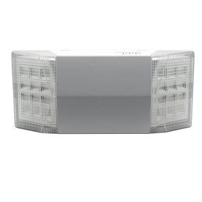 China Non Maintained LED Emergency Twin Spot Light 6W 600Lm Wall Mounting for sale