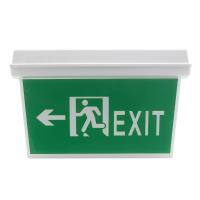 China Outdoor Emergency LED Exit Light White 8W 6500K Battery Powered for sale