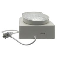 China 300Lm Emergency Exit Sign Light With 2 Adjustable Head Mounting Plate for sale