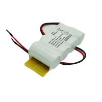 China 4.8V C2500mAh NiCd Rechargeable Battery Pack For Emergency Lighting for sale