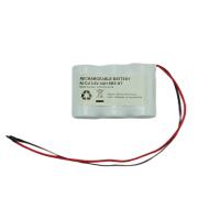 China NiCD Emergency Exit Light Batteries D4000mAh 3.6 V Safe Side By Side for sale