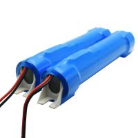 China LiFePo4 Exit Light Battery Pack With End Cups 26650 3.2 Volt 6600mAh for sale