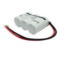 China SC1700mah Emergency Light Ni Cd Battery Pack 3.6 Volt Side By Side Configuration for sale
