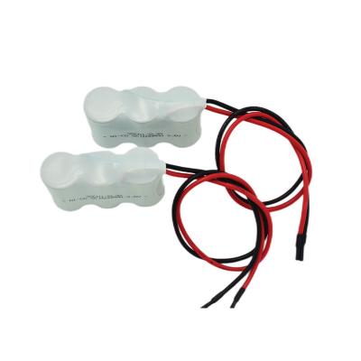 China NiCD Nickel Cadmium Battery Pack SC 1600mAh 3.6V Long Cycle Life for sale