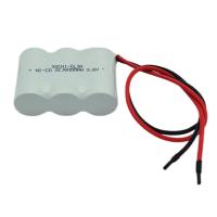 China NiCD Nickel Cadmium Battery Pack SC 1600mAh 3.6V Long Cycle Life for sale