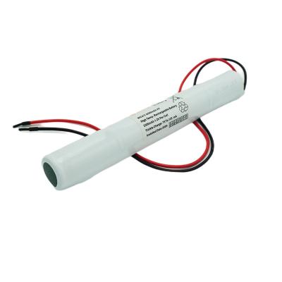 China 2.5Ah Emergency Exit Light Batteries Rechargeable 4.8V High Temperature for sale