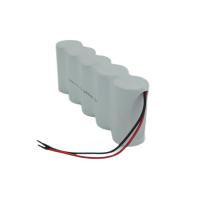 China 4.0Ah Emergency Exit Light Batteries Rechargeable 6.0V High Temperature for sale