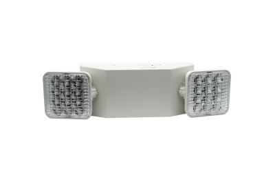 China 3 Hours Duration Indoor Emergency LED Exit Light 3W 85-265V Dual Head Luminaire Wall Mountable for sale