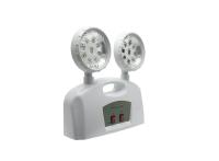 China 3W Double Head Emergency Light AC 85-265V ABS With Handle for sale