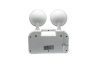 China 3h Duration 6W Twin Head Emergency Light AC 85-265V ABS for sale