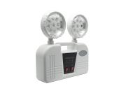 China 3h Duration 6W Twin Head Emergency Light AC 85-265V ABS for sale