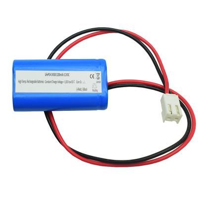 China 14500 1200mAh 3.2V LiFePO4 Emergency Lighting Battery Discharging Efficiency for sale