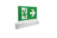 China 3 Hours Duration Emergency Exit Light Power 2W ABS for sale