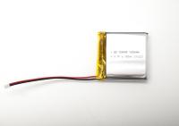 China Li-Pol 103450 1650mAh 3.7V Connector With PCM And NTC for sale