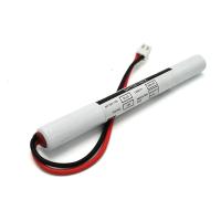China Emergency Lighting Stick Type Ni-Cd Battery AA600mAh 3.6V Wire Lead Connector for sale