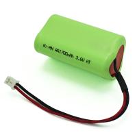 China OEM PVC 3.6V Ni-Mh AA1700mAh High Temperature Rechargeable Battery for sale