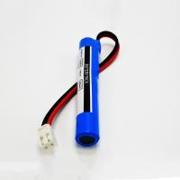 China PVC Stick Type IFR 18650*2 Cell In Series With Protection Control Module 0.6Ah 6.4V LiFePO4 Cylindrical Batteries for sale