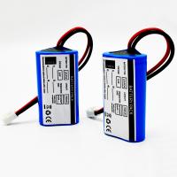 China 9.6Wh Side By Side Type IFR 18650*2 Cells 1.5Ah 6.4V LiFePO4 Batteries Emergency Lighting Battery for sale