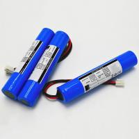 China 19.2Wh Stick Type IFR 26650*2 Cells 3Ah 6.4V LiFePO4 Batteries Emergency Lighting Battery for sale