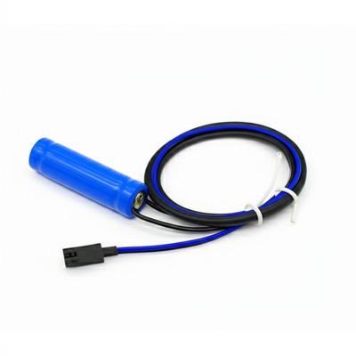 China Blue Shrink Sleeve Combination Emergency Exit Sign Battery 2/3A with Connector and Wire for sale