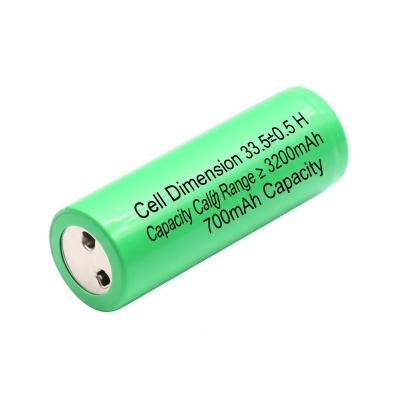 China Cell Dimension 33.5±0.5 H Emergency Exit Sign Battery Capacity Range ≥ 3200mAh 700mAh Capacity for sale