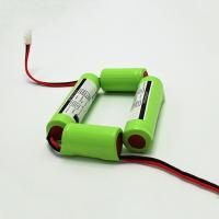 China 0.1C Rechargeable 3.6 V Ni Mh Battery Pack C4000mAh 500 Times Cycle for sale