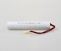 China NiCd 0.1C Rechargeable Battery Pack 3.6 V SC1700mAh Light Cell Weight for sale