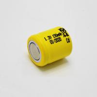 China Rechargeable 1.2 V Ni Cd Battery Emergency Lighting 150mAh Cell for sale