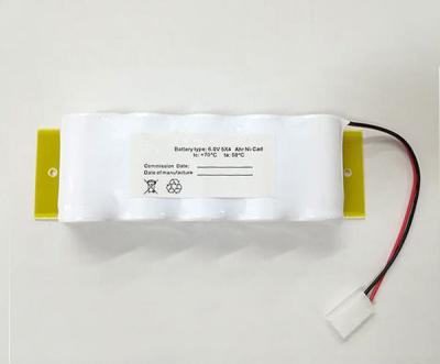 China Side By Side 6.0 V Battery Pack D4000mAh Ni Cd With Backplane for sale