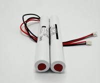 China Ni Cd Rechargeable Battery Pack C2500mAh 4.8V for Emergency Lighting for sale