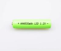 China AAA 800mAh 1.2V Ni Mh Battery Cell For Emergency Lightings for sale