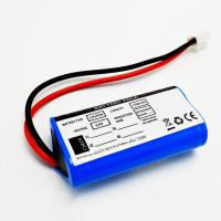 China Rechargeable 1500 MAh Battery Pack LiFePO4 6.4V Side By Side Type for sale