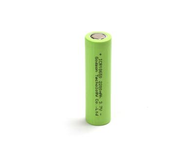 China 2200mAh Rechargeable Lithium Iron Batteries ICR18650 3.7V Lithium Ion for sale