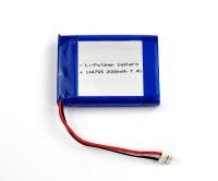 China Lithium Polymer Battery 144765 2000mAh 7.4V For Emergency Lighting for sale