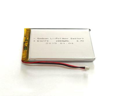 China 18V Lithium Polymer Battery 614170 2000mAh For Emergency Lighting for sale