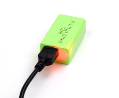 China Emergency Lighting 9V 250mAh Lithium Battery Low Temperature With USB for sale