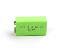 China Emergency Lighting 9V 250mAh Lithium Battery Low Temperature With USB for sale
